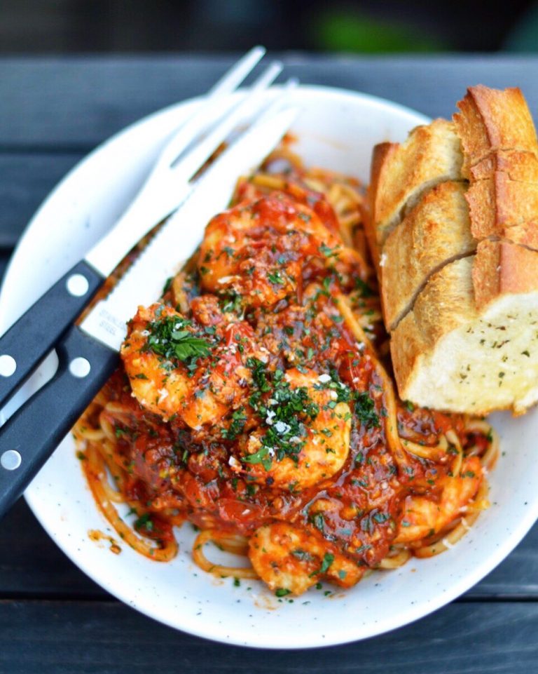 Quick to make Italian style prawn spaghetti – Foodetc cooks – food ...